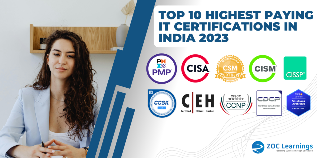 Top 10 Highest Paying IT Certifications in India 2024