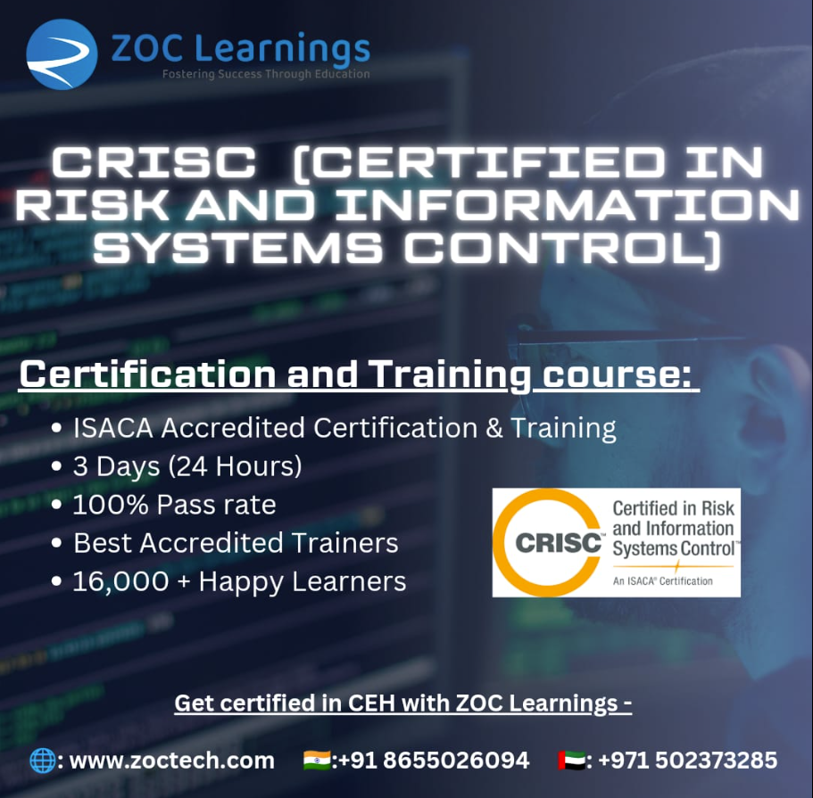 CRISC Certification training I CRISC Training Course